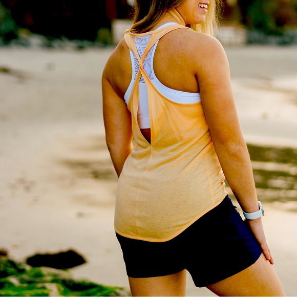 ZYIA | Tops | Zyia Melon Twist And Flow Tank Xl | Poshmark
